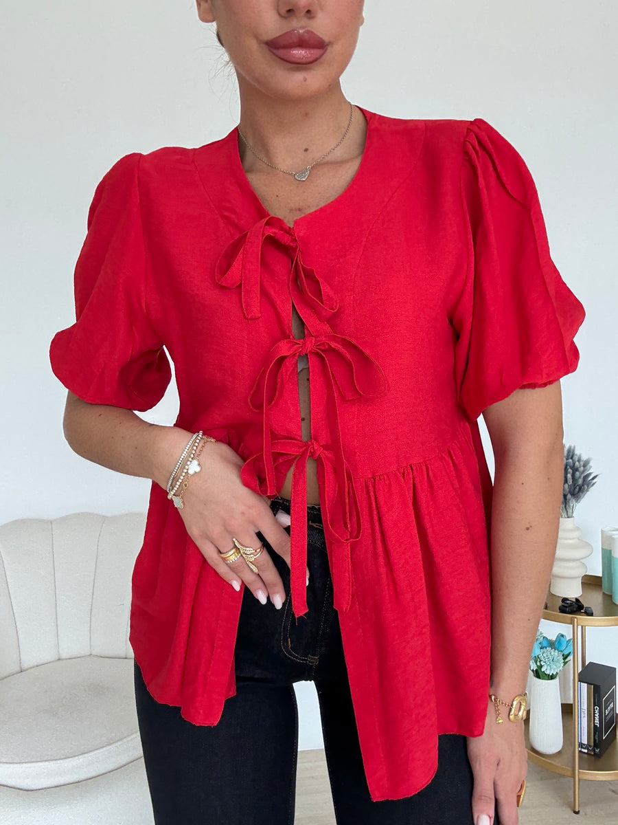 BLUSA TAORMINA CHERRY – Marlena s.r.l.